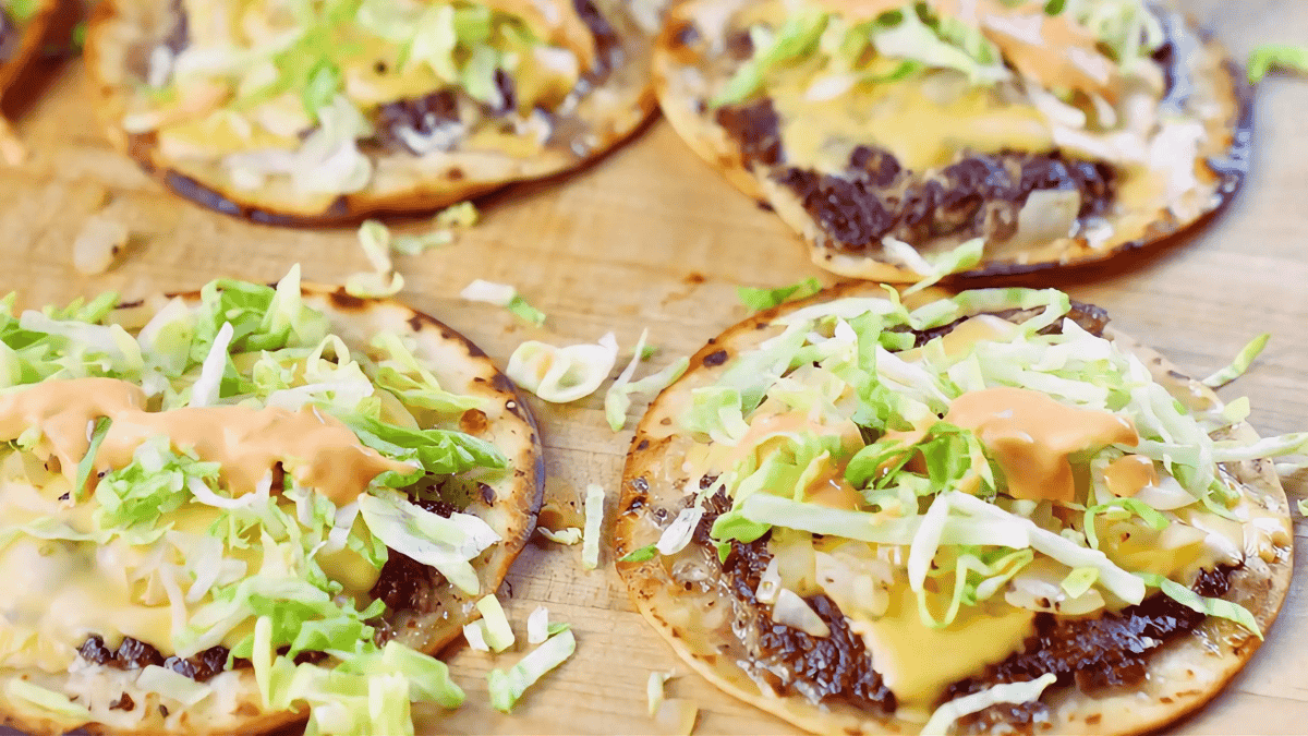 These Smash Tacos With A Hint Of Smoke Look Delicious