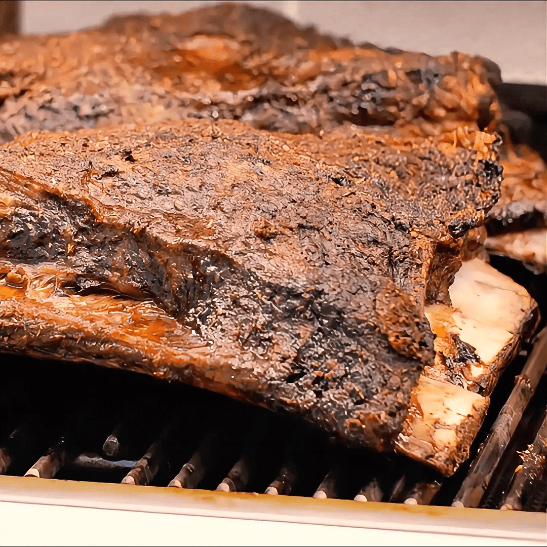 19 Steps To Smoked Blackened Beef Plate Ribs Fred Flinstone Would Be ...