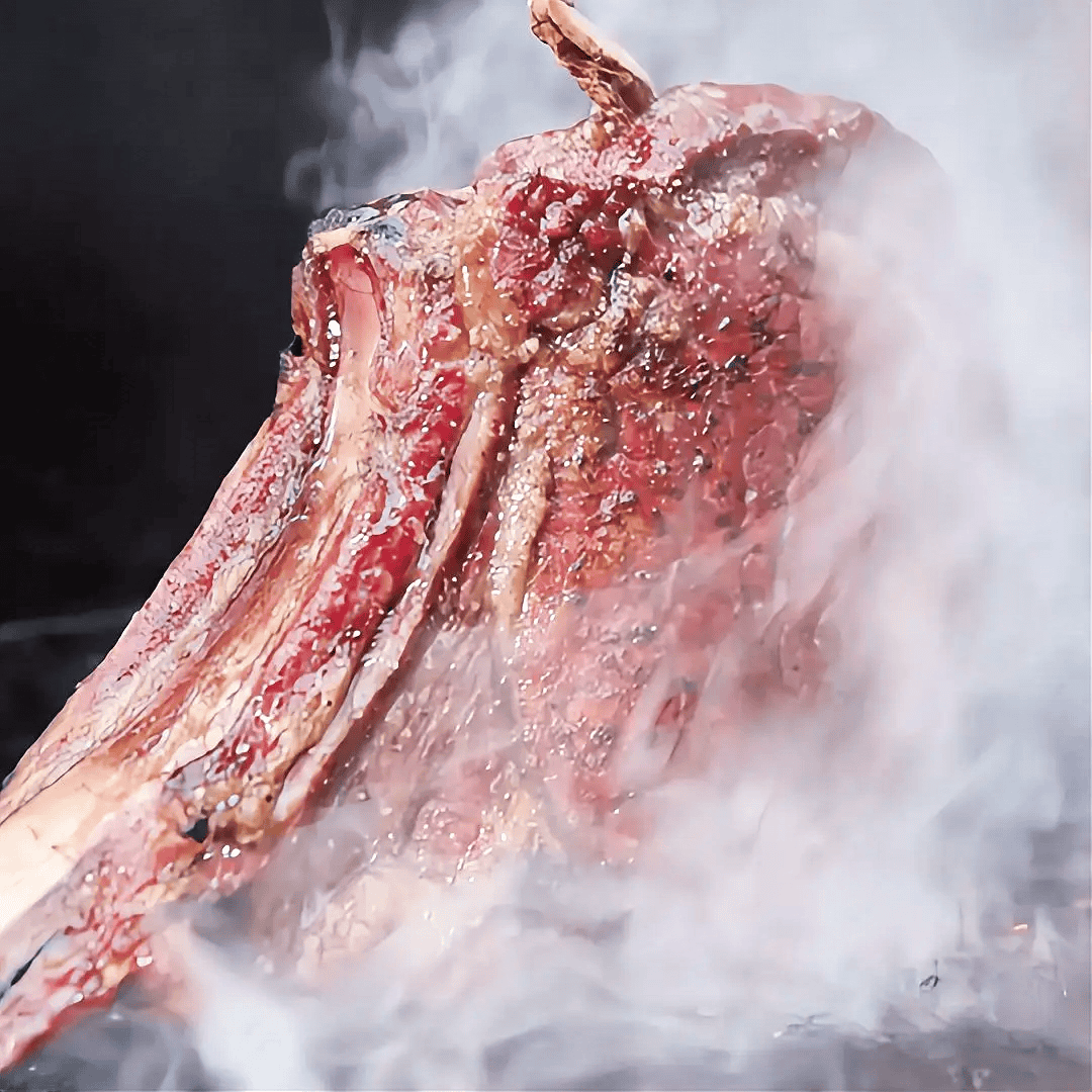 This Is How To Get A Perfect Pink Tomahawk Steak