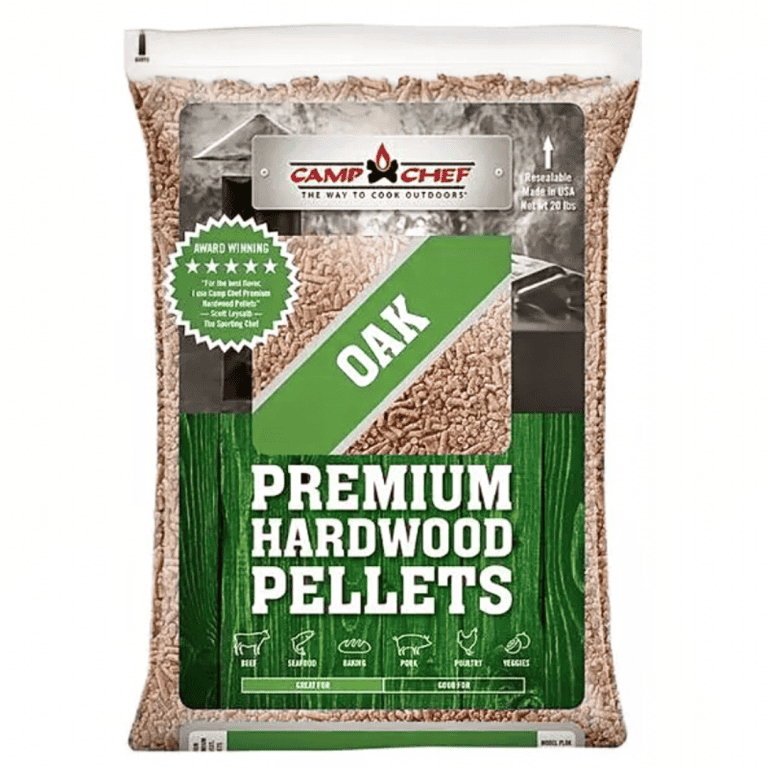 Camp Chef Oak Hardwood BBQ Pellets (20 Lbs) - PelHeat.com