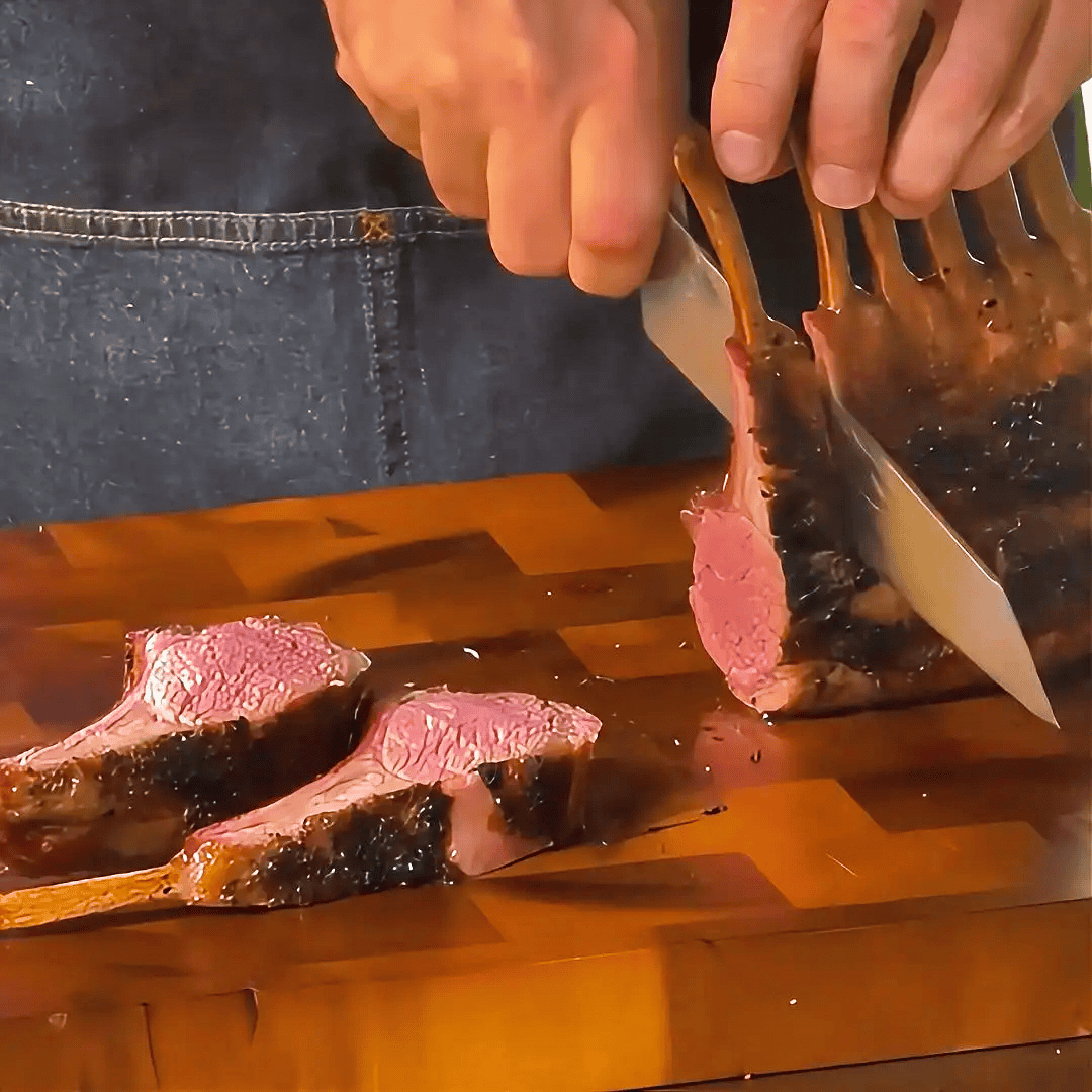 12 Steps To A Perfect Smoked & Seared Rack Of Lamb