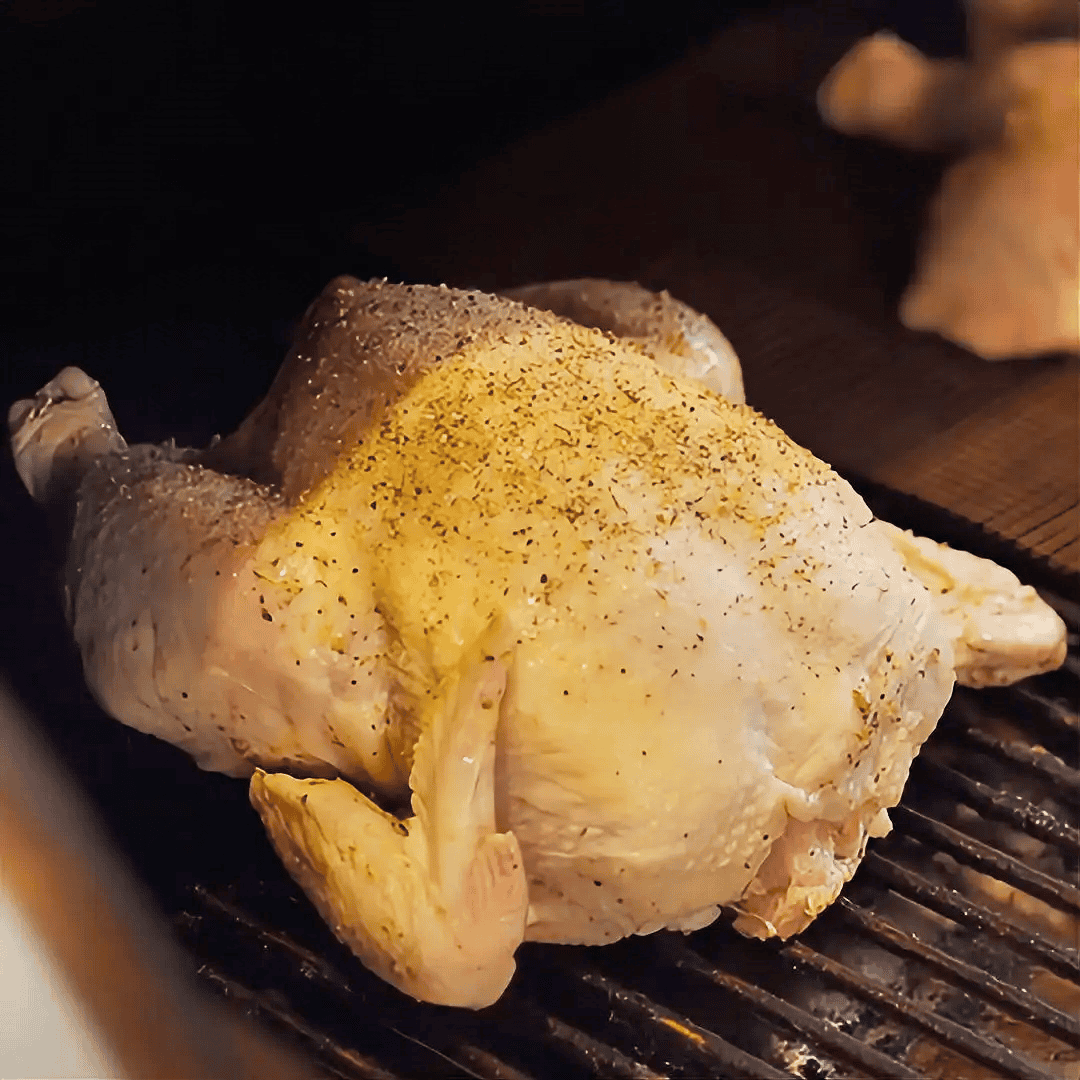 8 Steps To Simple Whole Roasted Smoked Chicken
