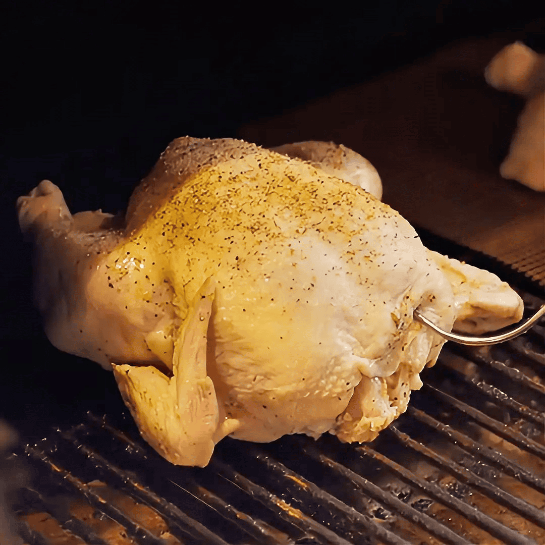 8 Steps To Simple Whole Roasted Smoked Chicken